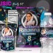 Music Bundle PRINTABLE Kit, Music Decoration, Music Favor Bag, Music ...