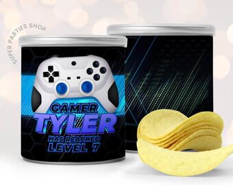 Printable Potato Chip Bags Video Game Next Level Controller - Etsy