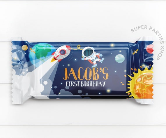Space Rice Krispies Treats Printable astronaut Birthday - Etsy