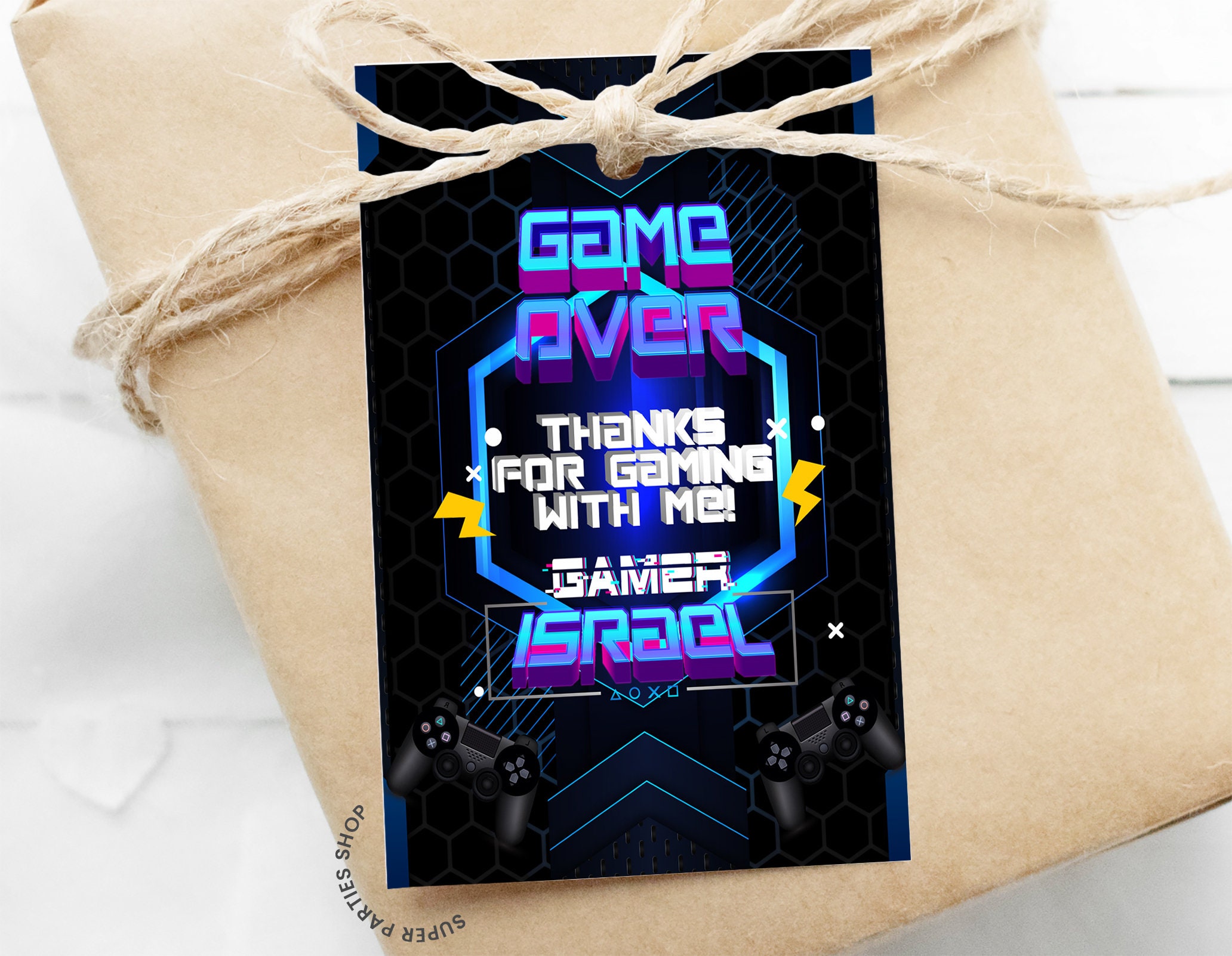 Gamer Bundle Package Printable Custom Chip Bags Gamer - Etsy UK
