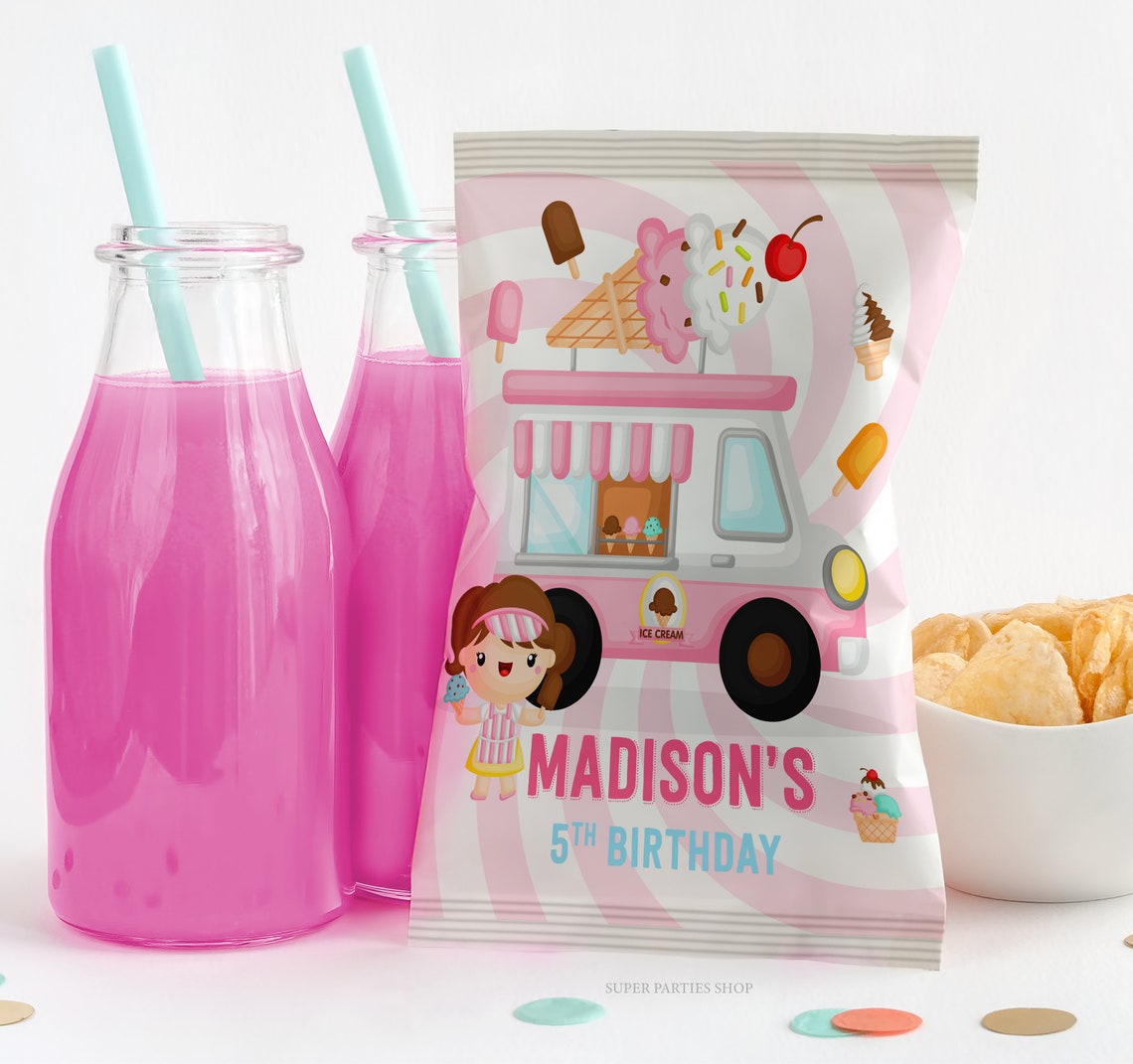 Ice Cream Bundle PRINTABLE kit Ice Cream Decoration Ice | Etsy