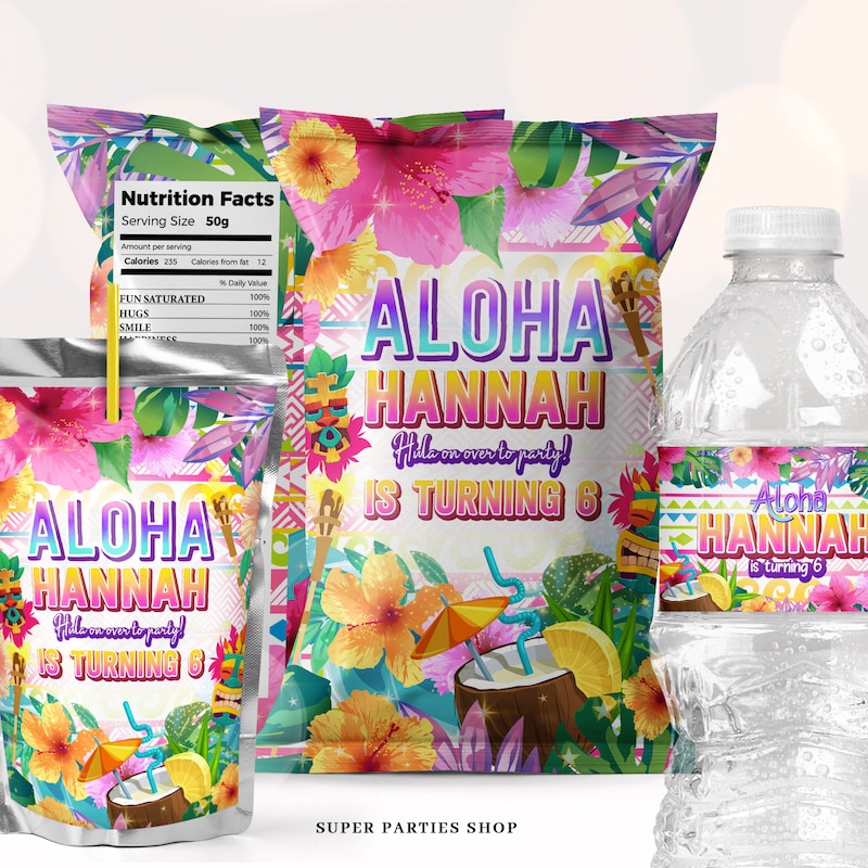 Luau Party Favors - Etsy
