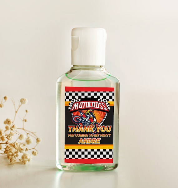 Race Cars Hand Sanitizer Label Printable Mini Purell Label | Etsy