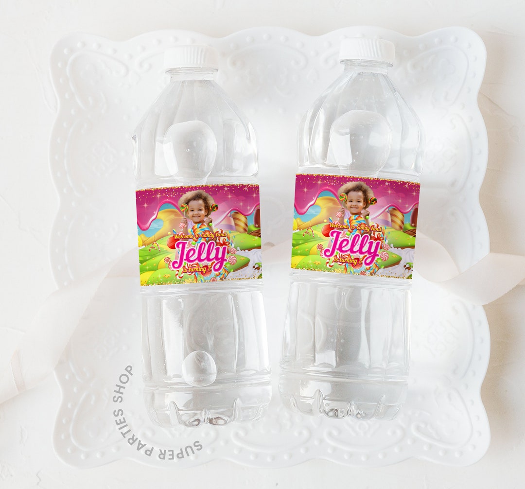 Sweet Water Bottle Label Printable, Sweet Party Favors, Sweet Snack Bag ...