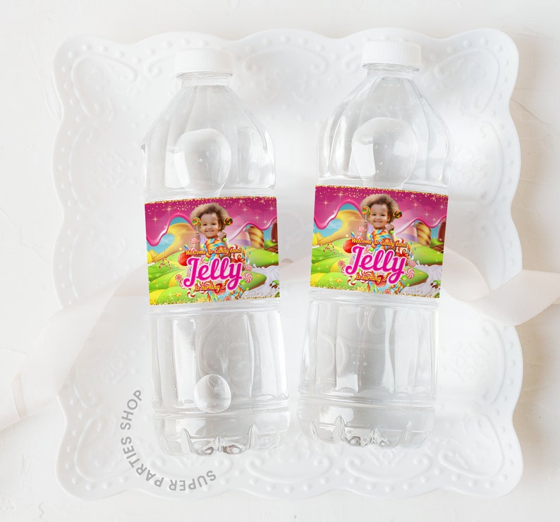 Sweet Water Bottle Label Printable Sweet Party Favors Sweet - Etsy