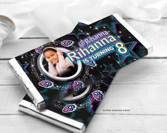 Musical Candy Bar Wrappers Printable Musical Hershey Bar - Etsy