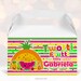 Ice Cream GABLE Box Label Printable, Snack Treat , Ice Cream Birthday ...