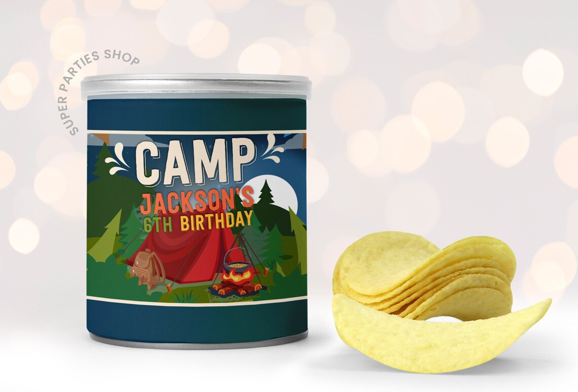 Camping Party Bundle Kit Printable Party Items Camp Party | Etsy