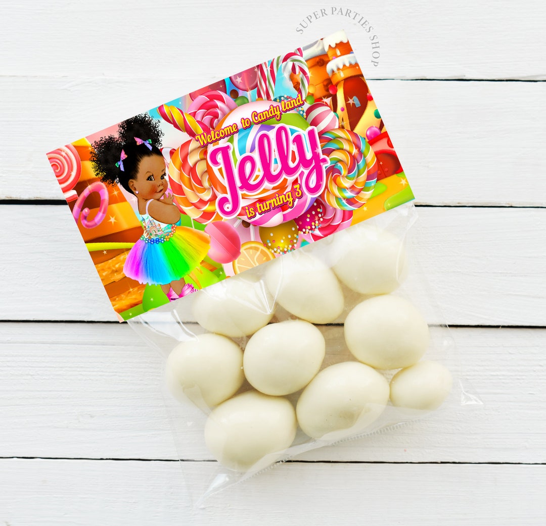 Sweet Candy Bag Topper Printable Sweet Party Favors, Sweet Snack Bag ...