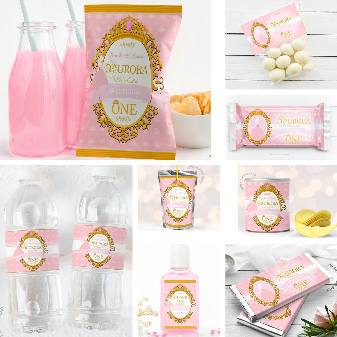 Princess Bundle Printable, Snack Treat , Castle Magical Birthday ...