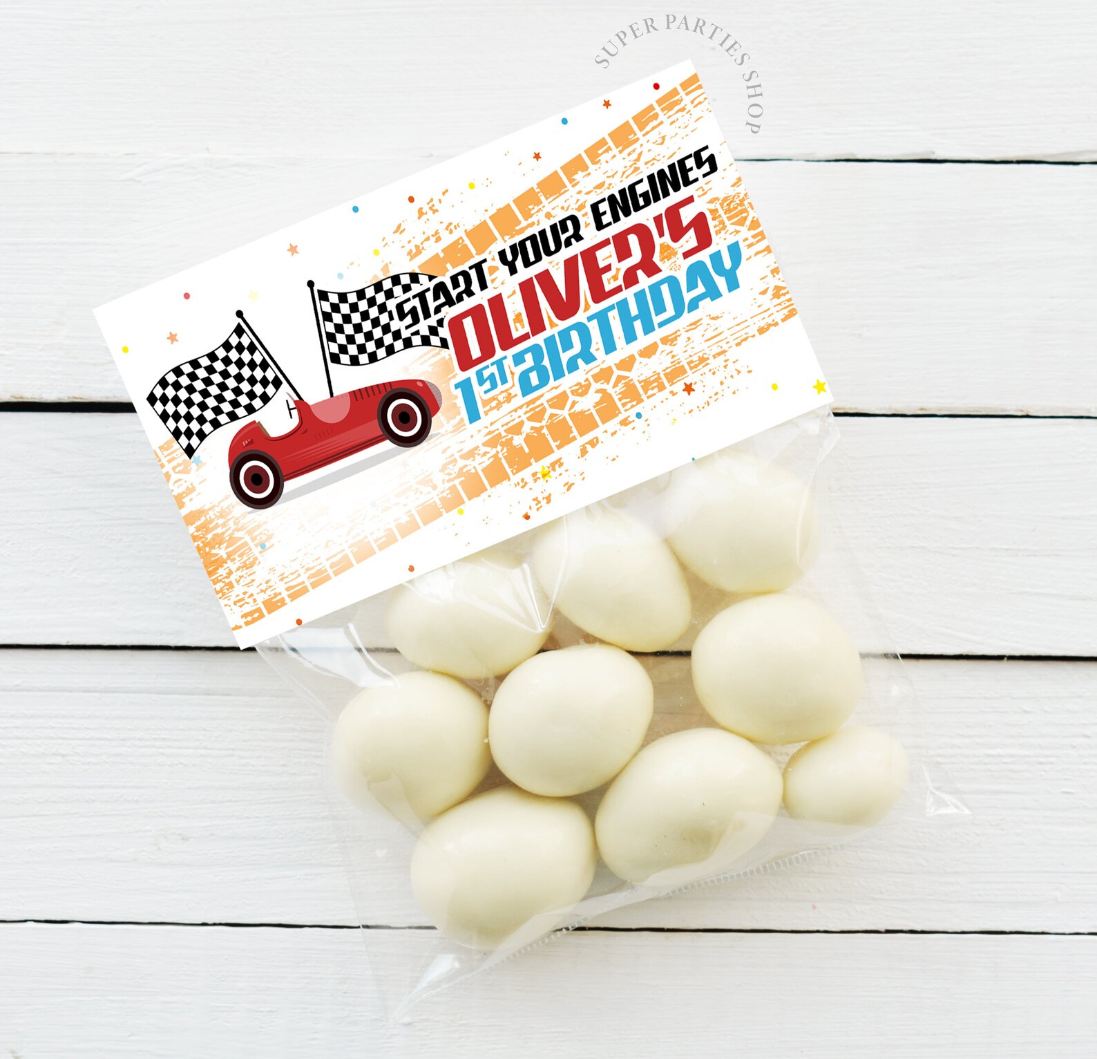 Race Cars Party Kit Bundle Printable Snack Treat Roadster - Etsy