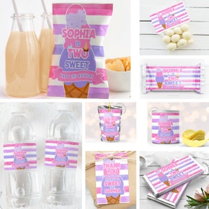 Ice Cream Bundle PRINTABLE Kit, Ice Cream Decoration, Ice Cream Truck ...