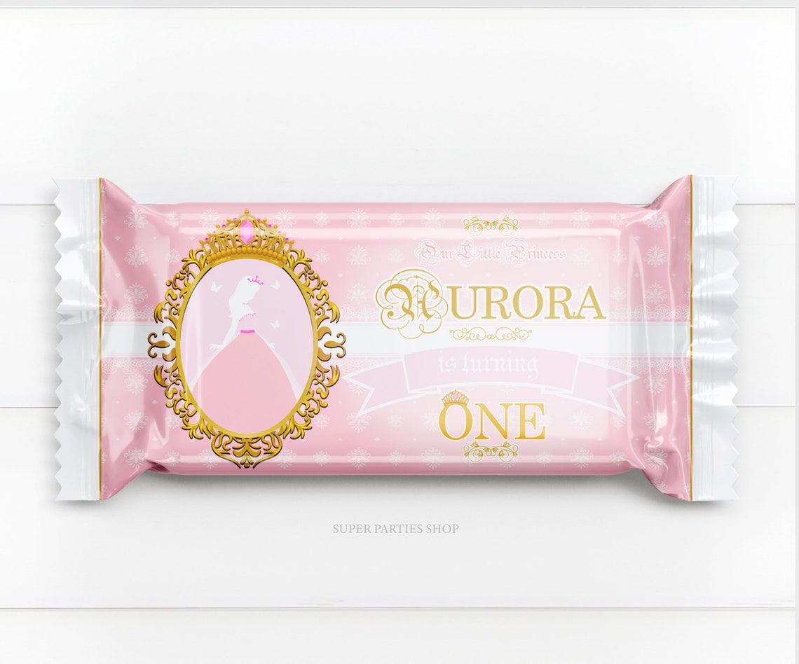 Princess Rice Krispies Treats Printable Snack Treat Castle - Etsy