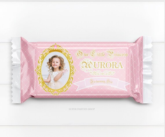 Princess Rice Krispies Treats Printable Snack Treat Castle | Etsy