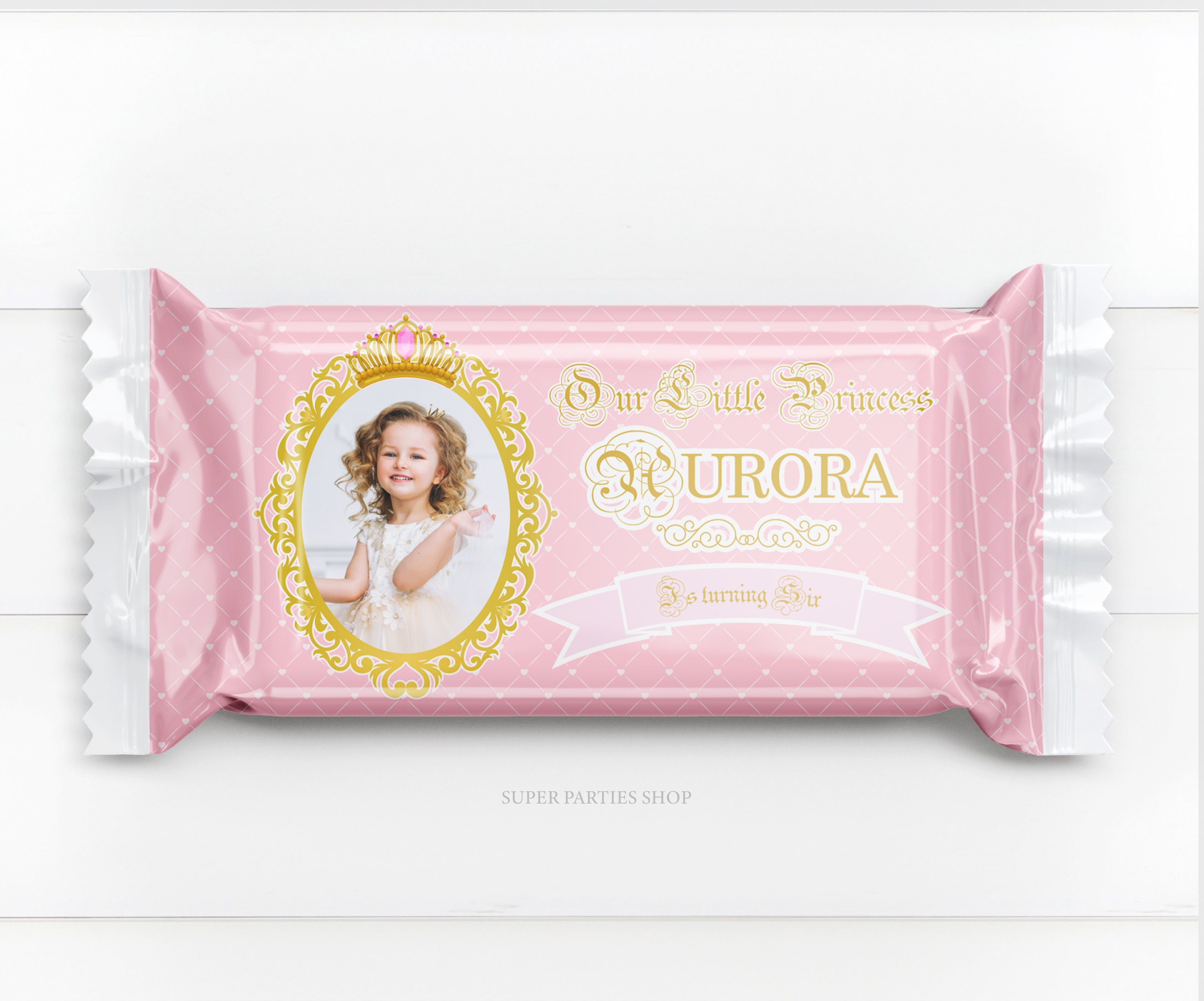 Princess Rice Krispies Treats Printable Snack Treat Castle - Etsy