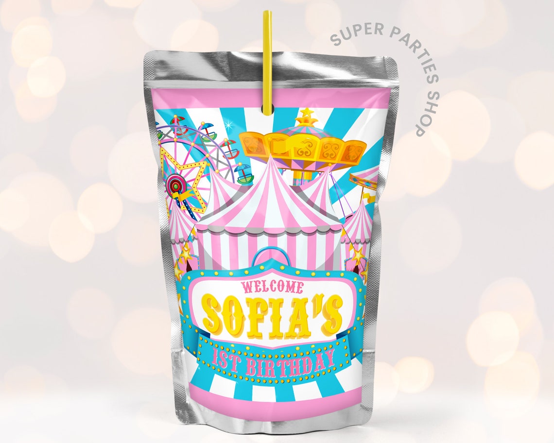 Circus Party Bundle kit Printable Circus tent birthday party | Etsy