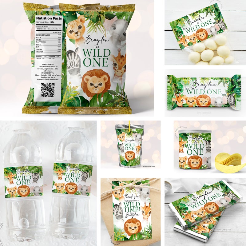 Wild One Printables - Etsy