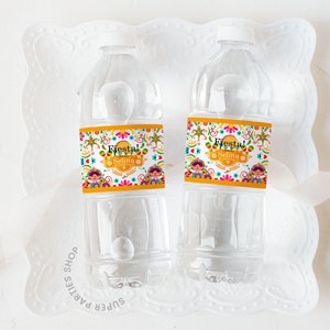 Fiesta Bottle Label Printable, Fiesta Favors, Fiesta Party, Fiesta ...