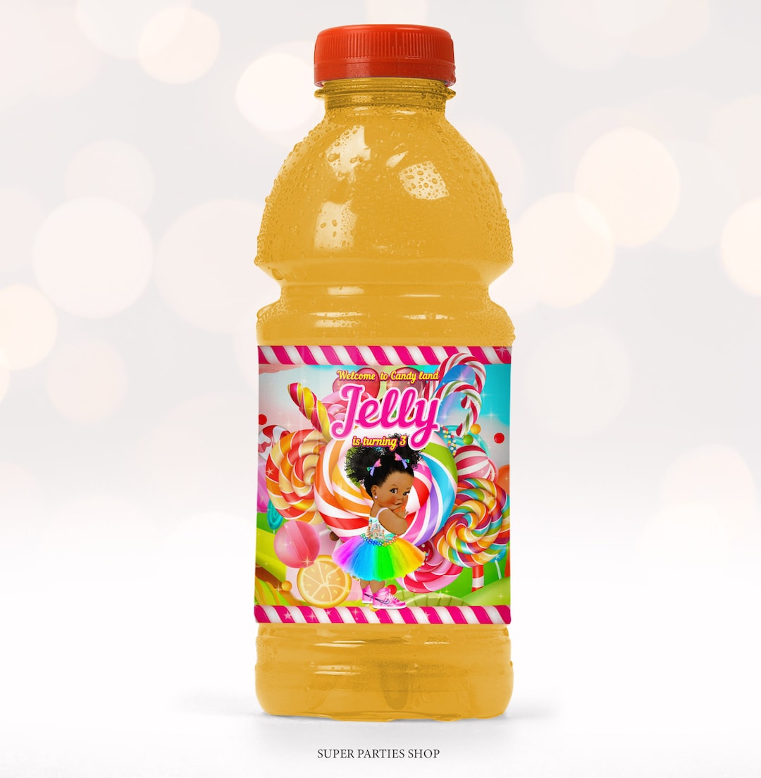 Sweet Bottle Label Printable, Sweet Water Bottle, Sport Drink Label ...