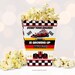 Race Cars Popcorn Box Printable Snack Treat Roadster - Etsy