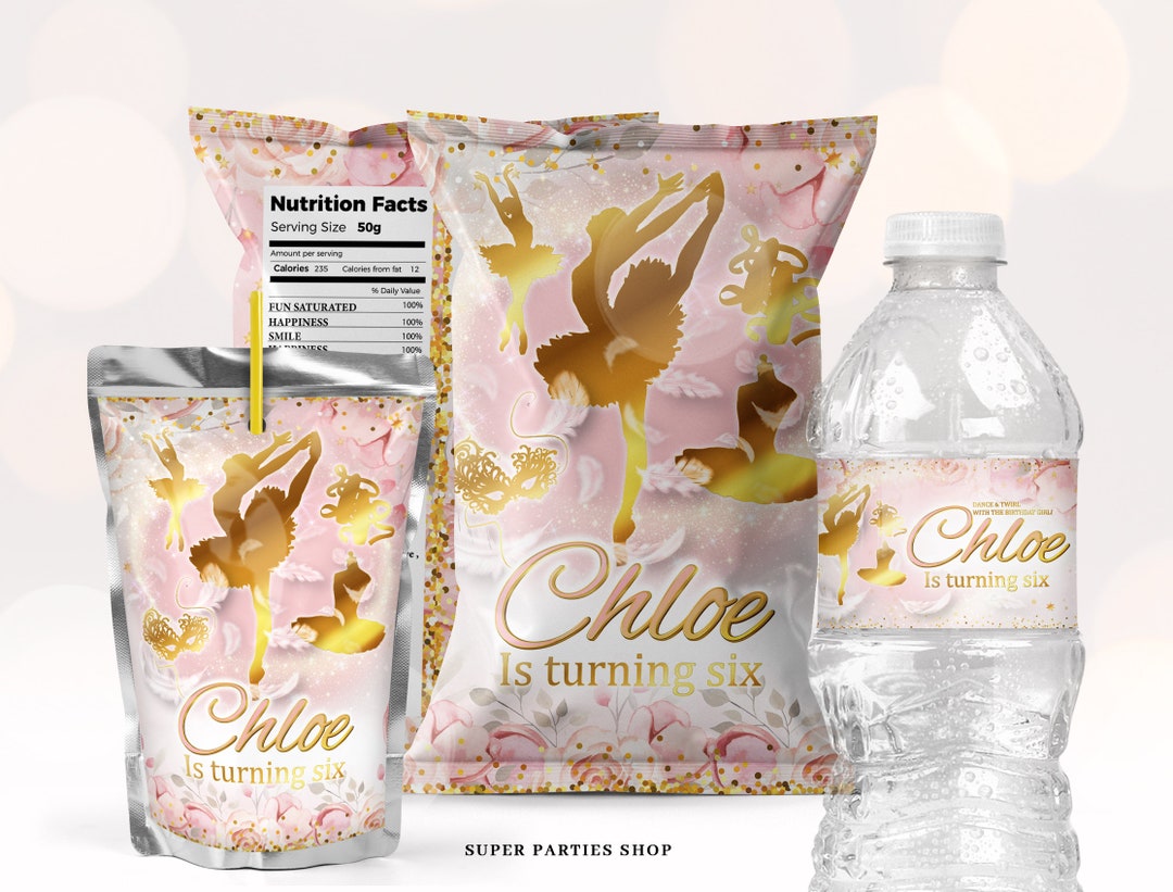 Ballerina Bundle Printable Ballerina Birthday Party Ballerina Party ...