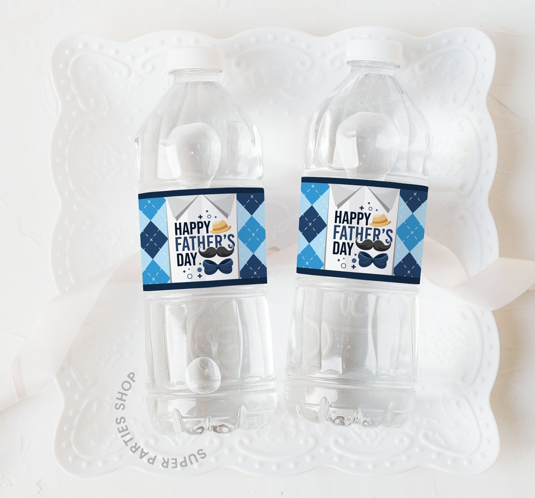 Father's Day Bottle Label , Father Day Snack Bar, Happy Fathers Day ...