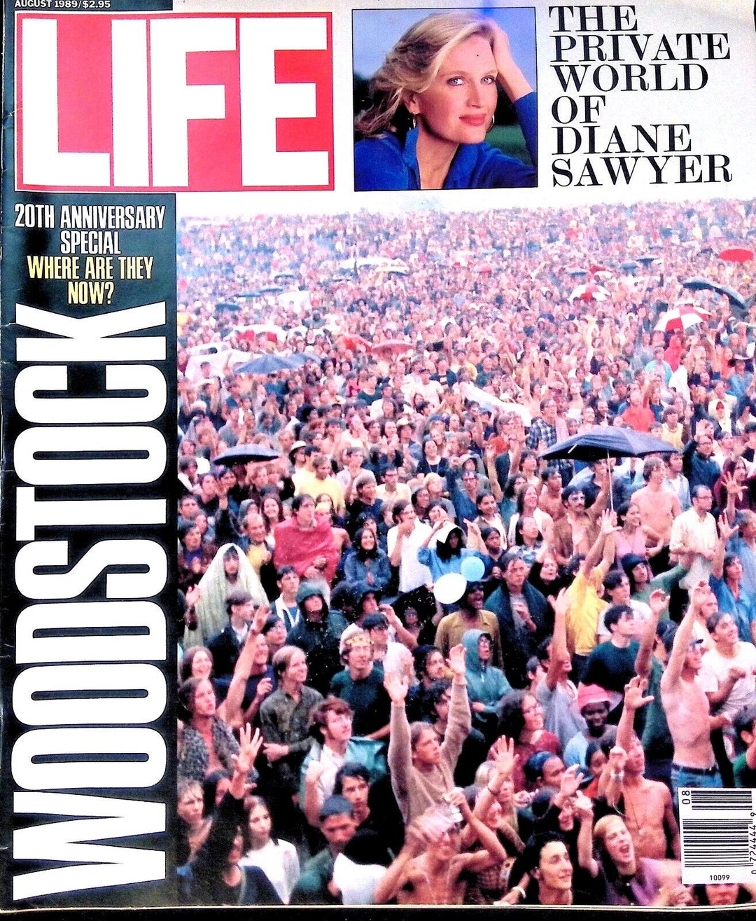 LIFE Magazine August 1989 Woodstock 20th Anniversary Diane - Etsy