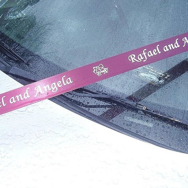 Wedding Car Ribbon - Etsy UK