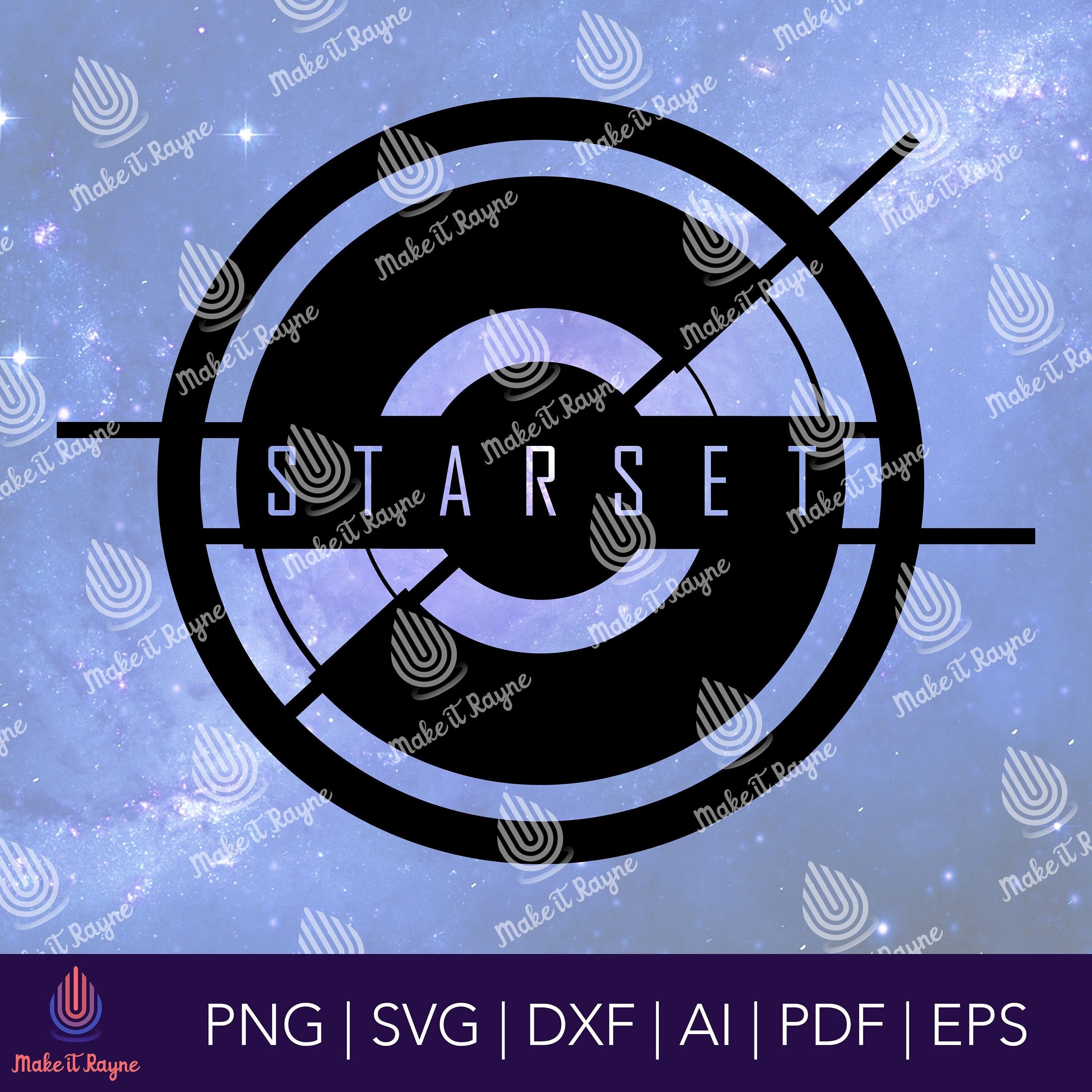 Starset Logo Png, Svg, Dxf, AI, PDF, EPS Files - Etsy