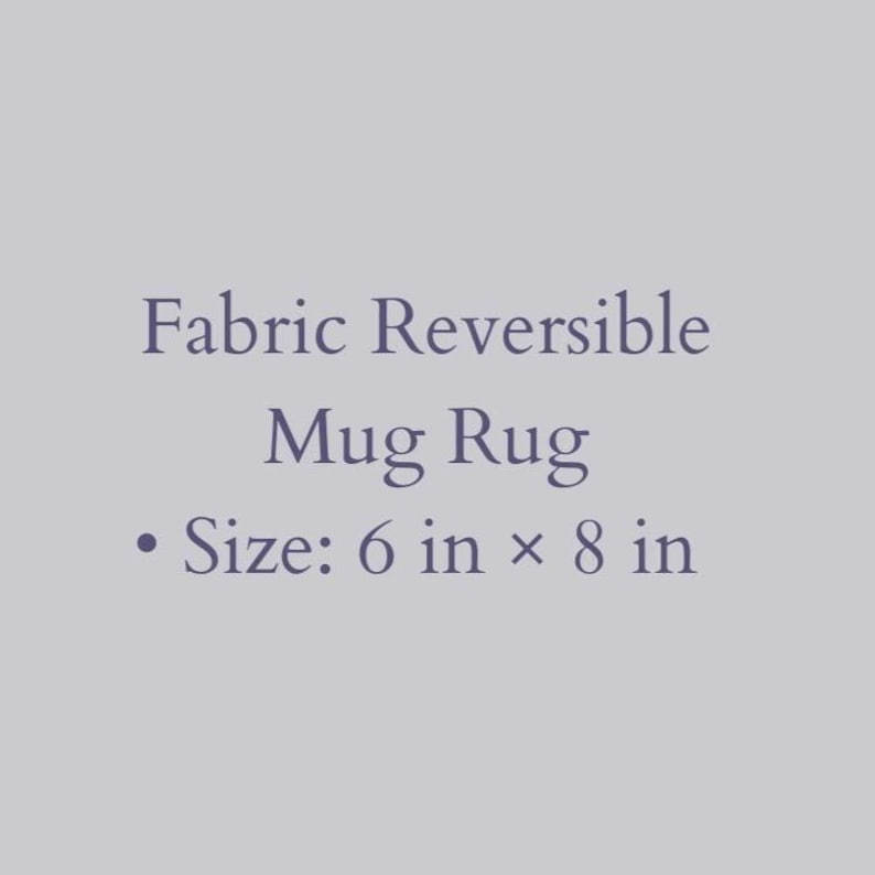 Coffee Mug Rug: St. Patrick’s Day Shamrock Reversible Coffee Coaster - Etsy