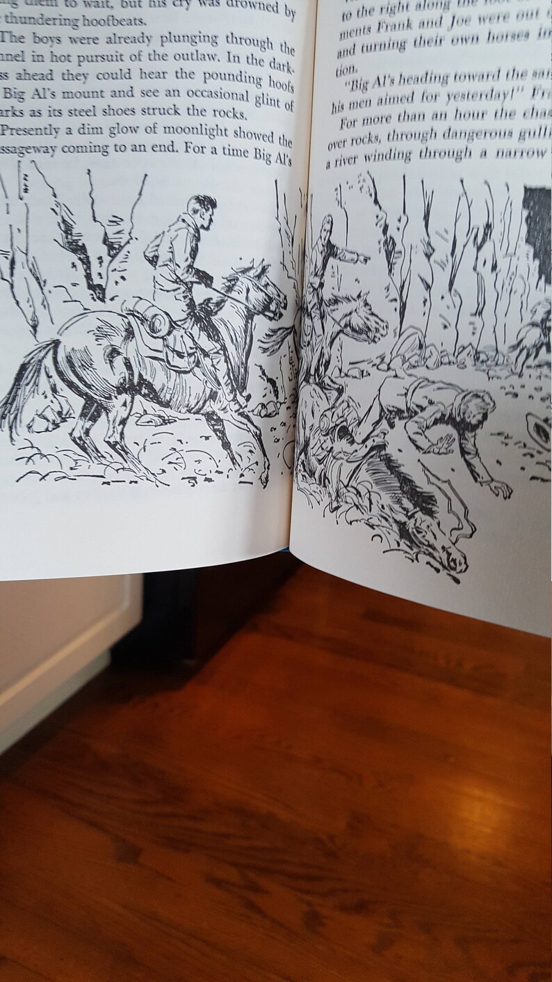 Vintage the Hardy Boys Hunting for Hidden Gold 5 by - Etsy