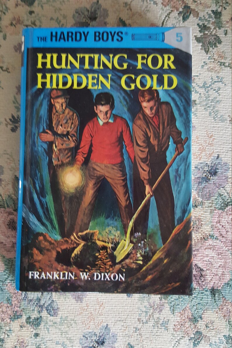Vintage the Hardy Boys Hunting for Hidden Gold 5 by - Etsy