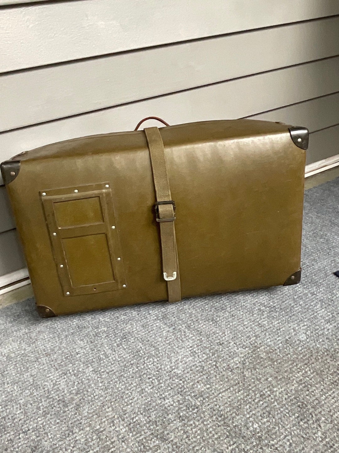 Vintage Army Suitcase/storage Box/trunk - Etsy