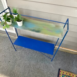 Vintage Wire Book Rack Mid Century Magazine Rack Book Shelf Floor Rack ...