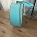 Small Round Train Case/overnight Bag. Purse/knitting Bag/carry On - Etsy