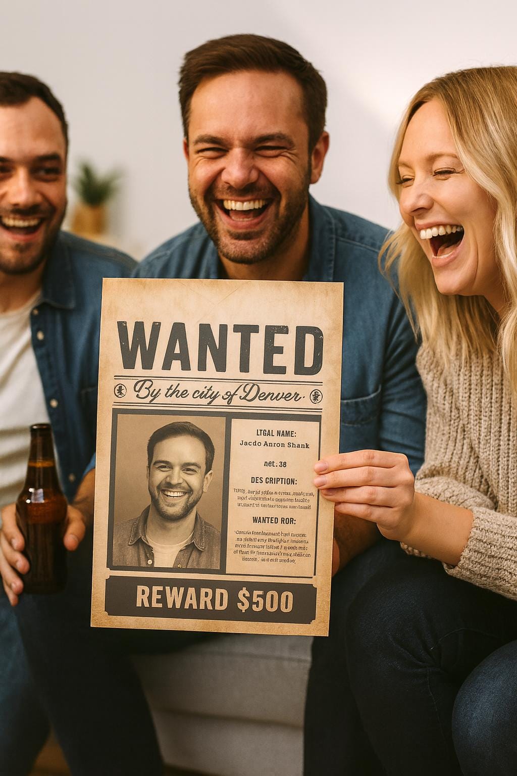 Editable Wanted Poster Template: Custom 18x24 Canva Design (digital ...