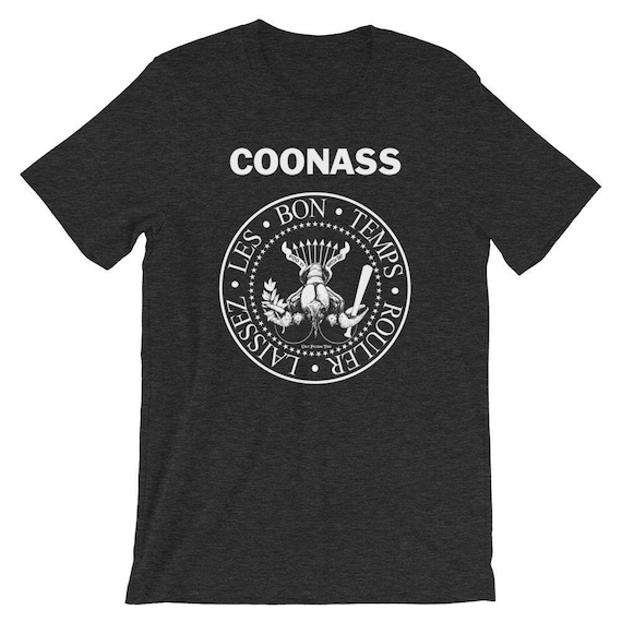 Coonass T Shirt Ramones Parody Louisiana Tee Cajun T Shirt - Etsy