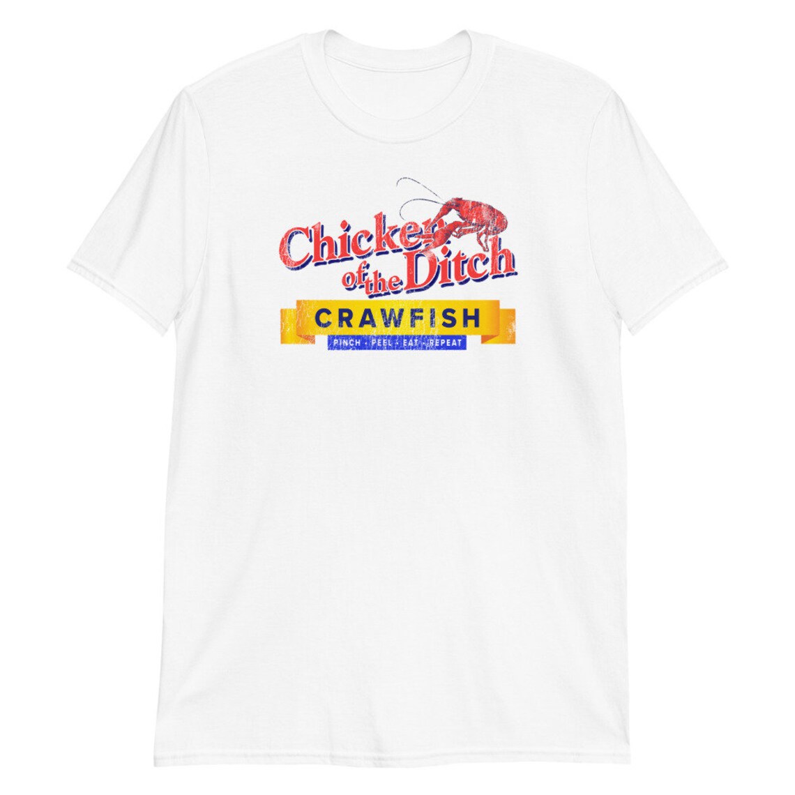 Chicken of the Ditch Crawfish Crawfish Boil T Shirt Pinch - Etsy