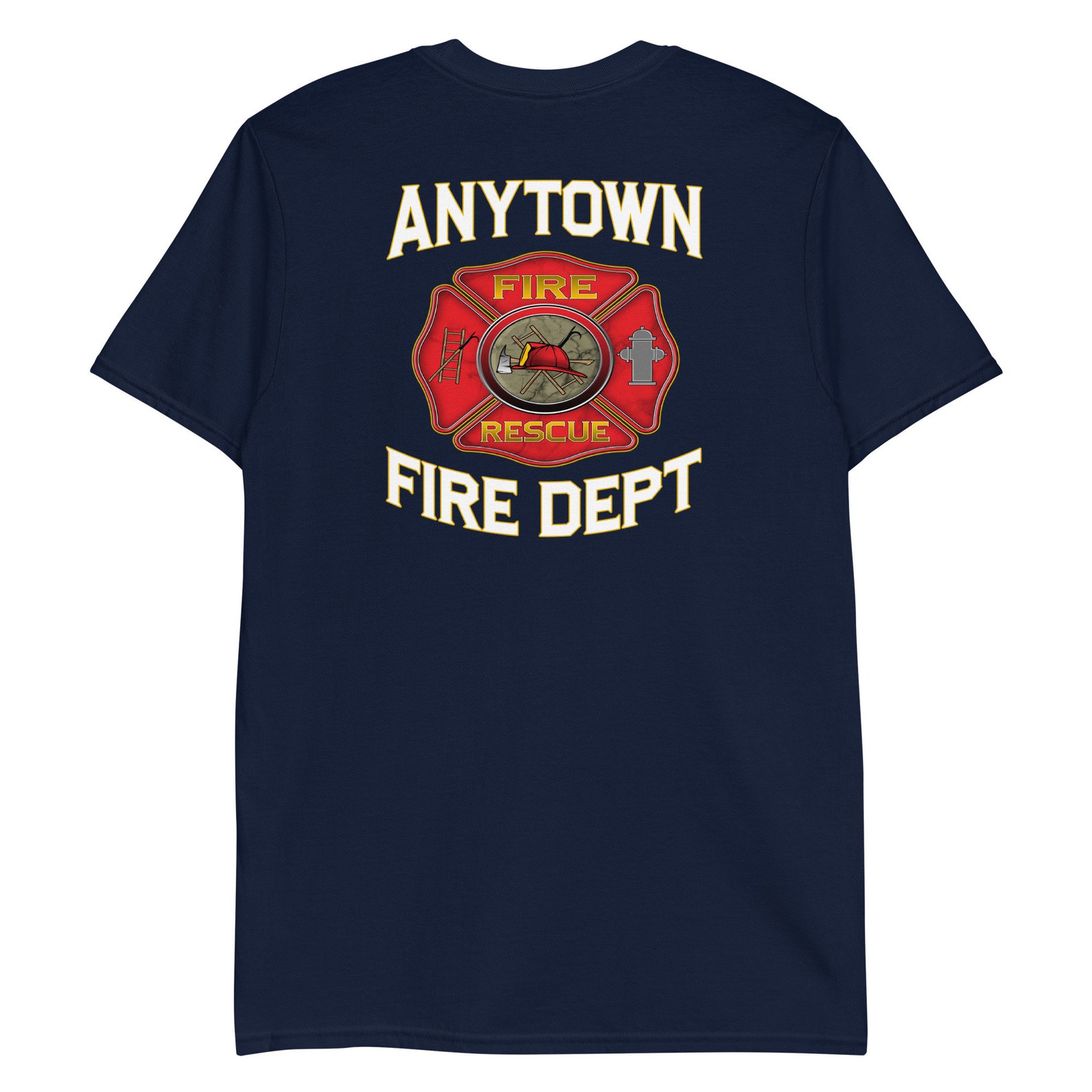 Customizable Fire Department Shirt | Personalized to Your Department ...