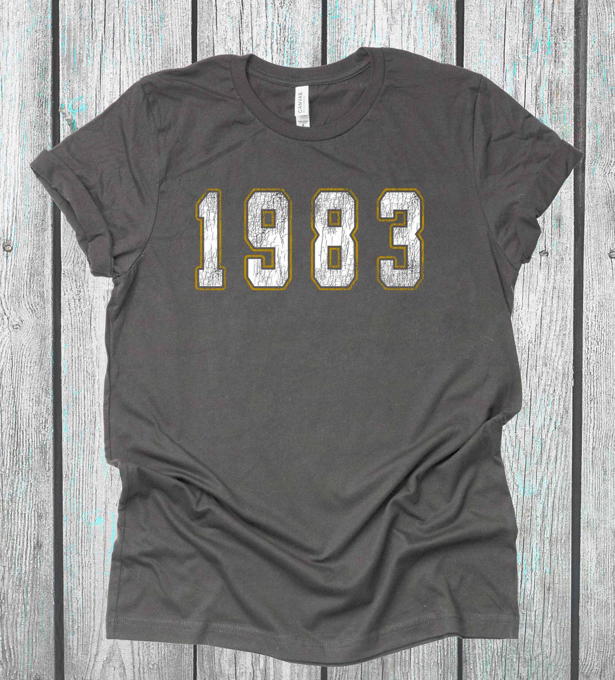1983 Birthday Shirt Vintage 1983 Tee Birthday Tshirt for - Etsy