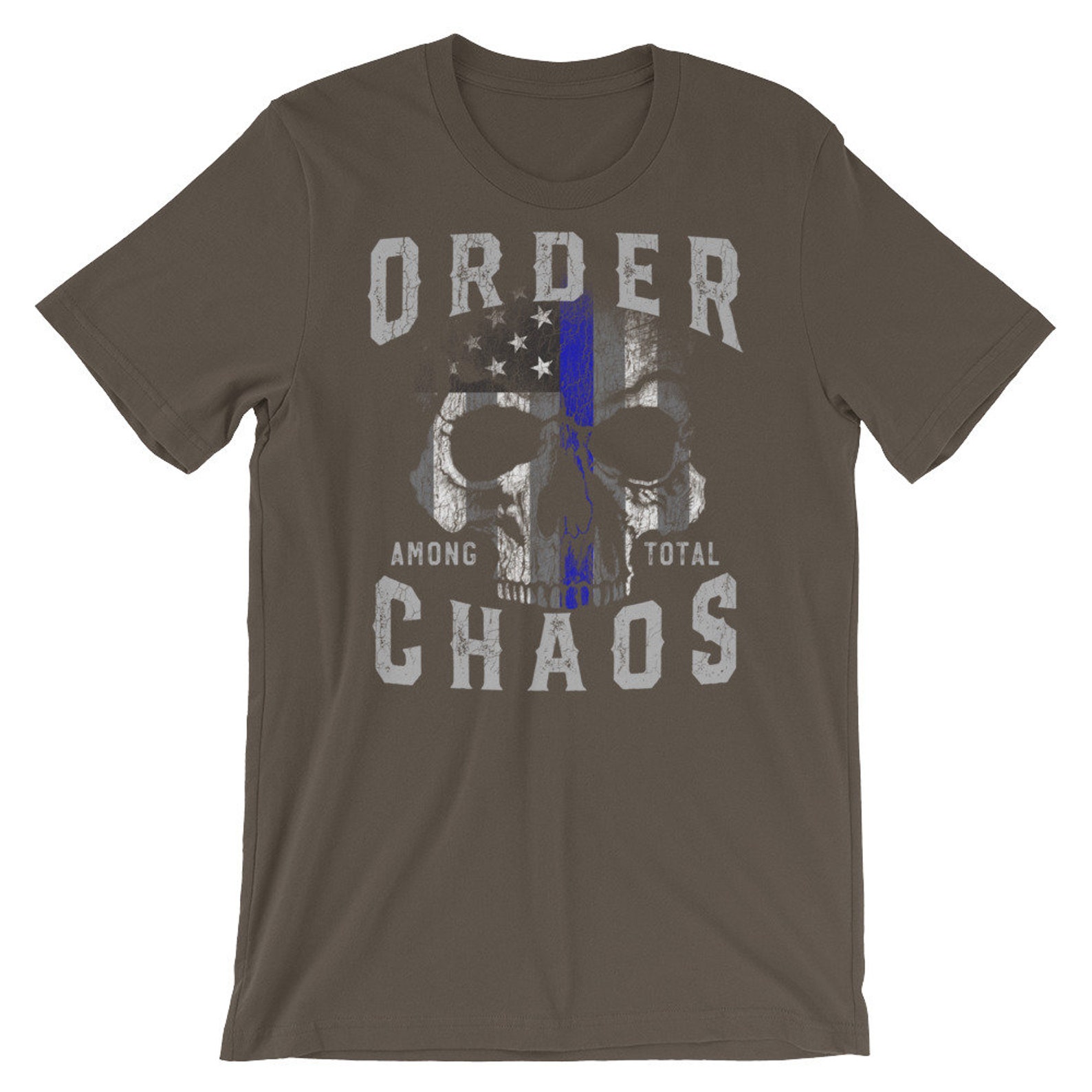 Police Officer Order Among Total Chaos Shirt Unisex - Etsy