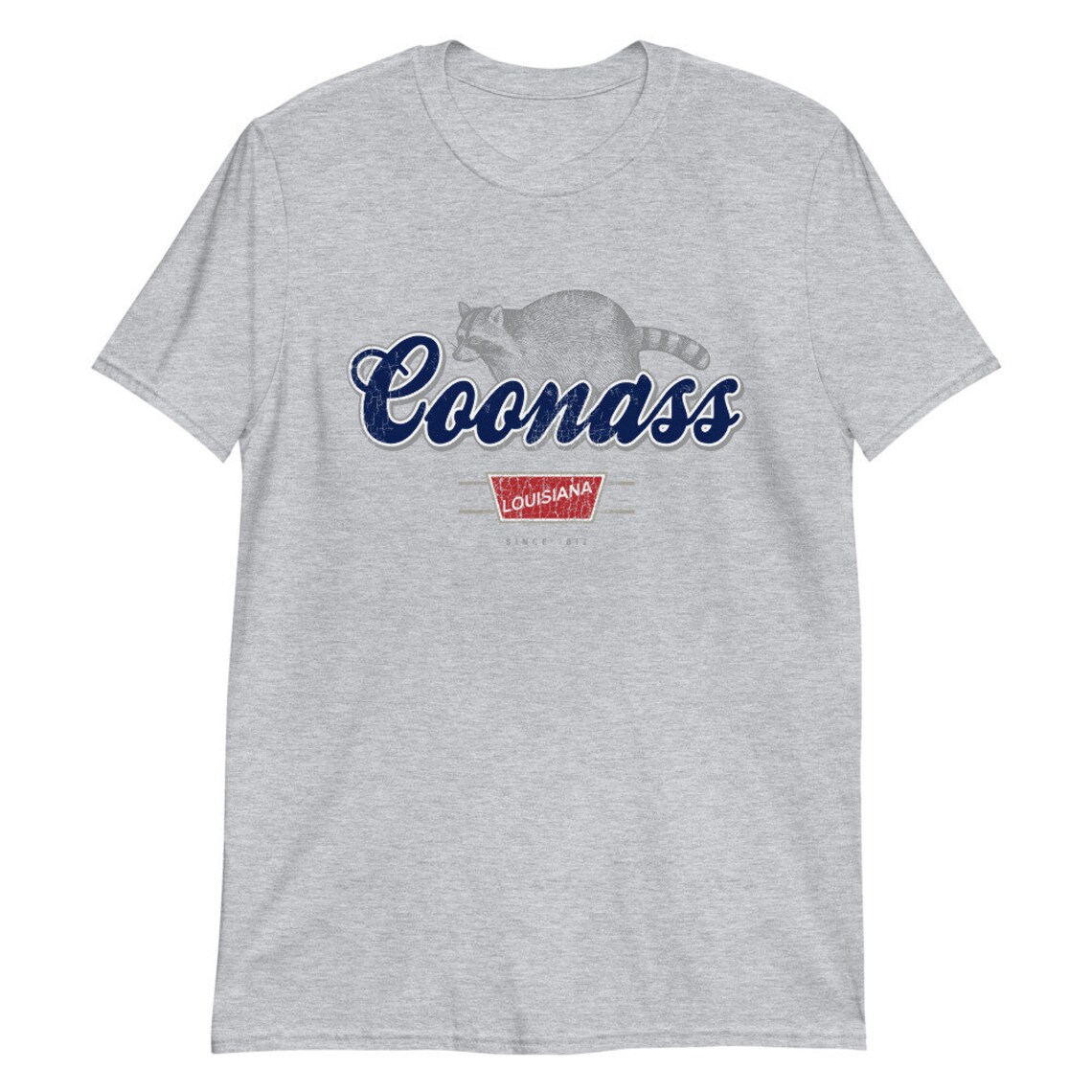 Coonass Louisiana Cajun Culture Funny Tshirt Louisiana Coonass - Etsy