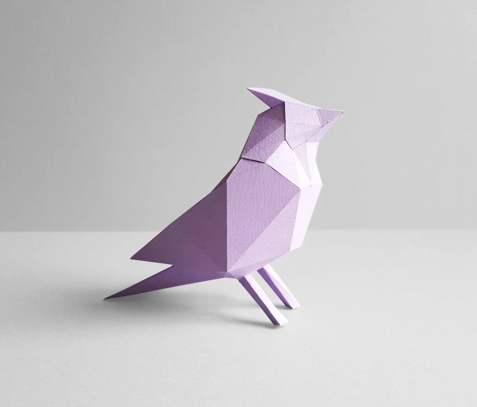 The Bird, Papercraft, Home Decoration, Paper Animals, Kit, Polygonal,3d ...