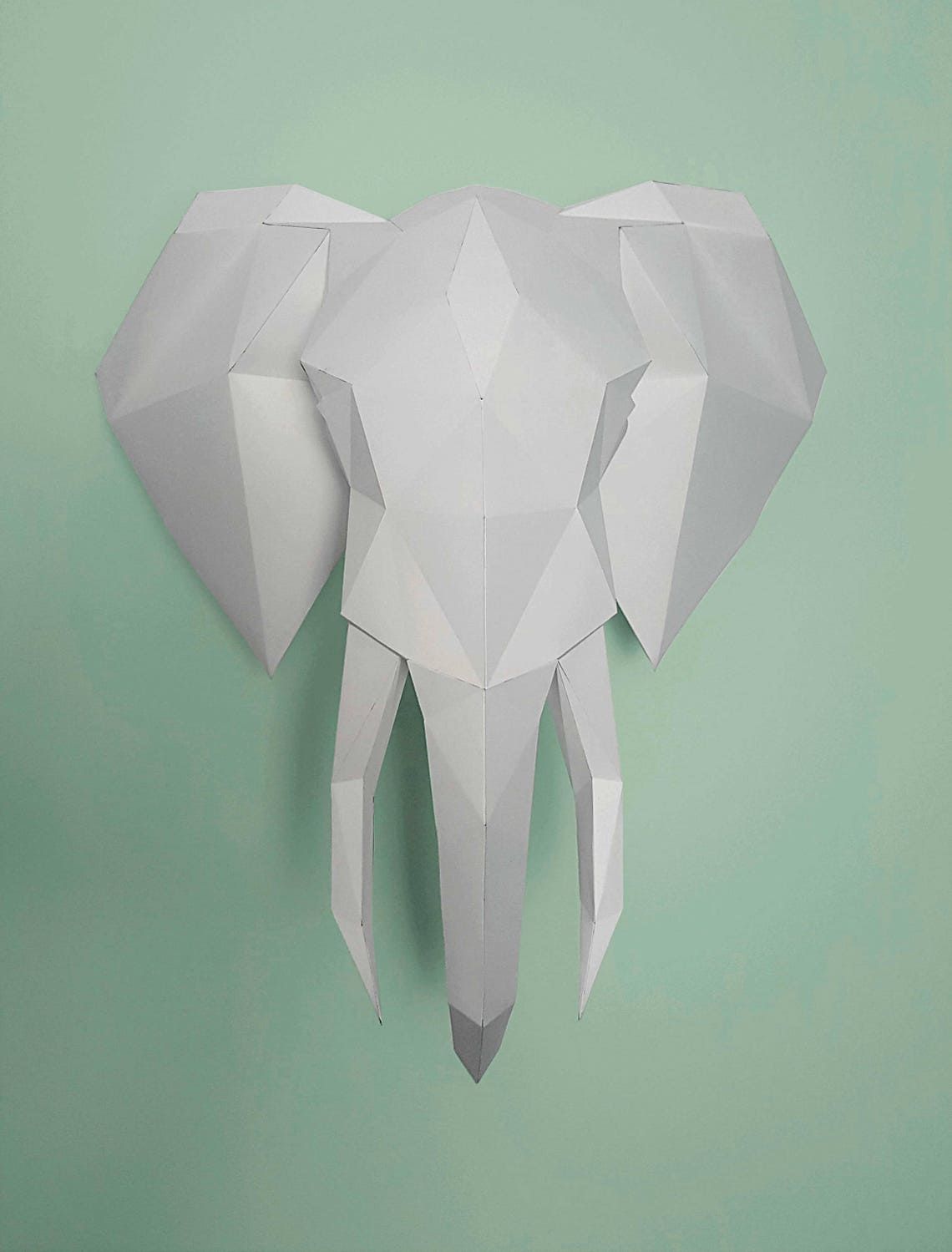 Elephant, Papercraft, Home Decoration, Paper Animals,elephant Kit ...