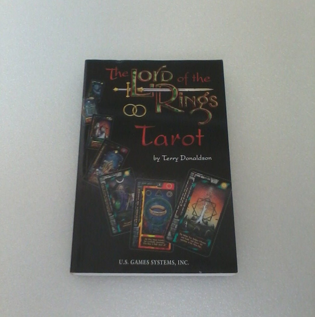 The Lord of the Rings Tarot book Only by Terry Donaldson, US Games ...