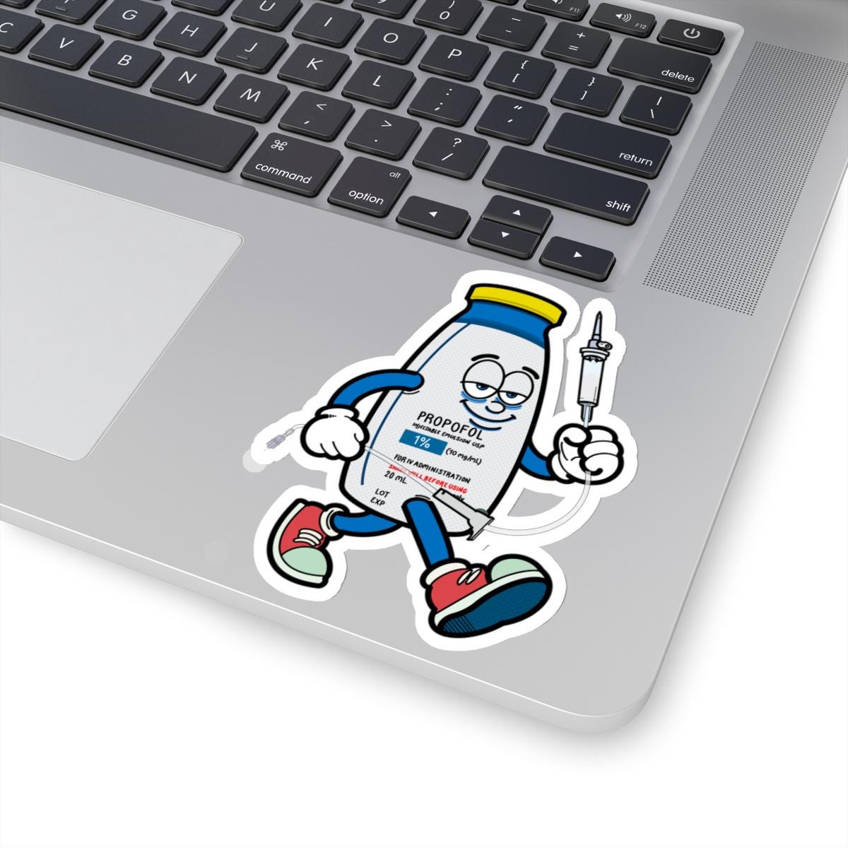 Propofol Pete Sticker – Funny Cartoon, Nurse Doctor Gift - Etsy