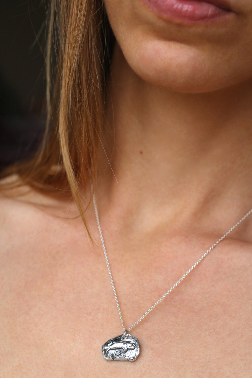 Selkie Silver Coin Necklace Handmade Seal Necklace Ancient - Etsy