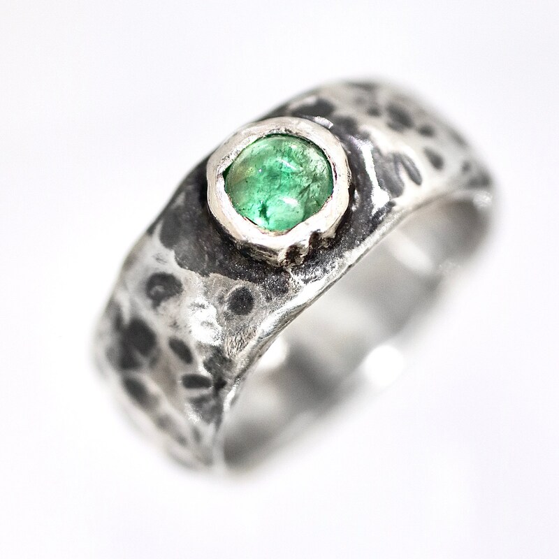 Rustic Mens Ring - Etsy