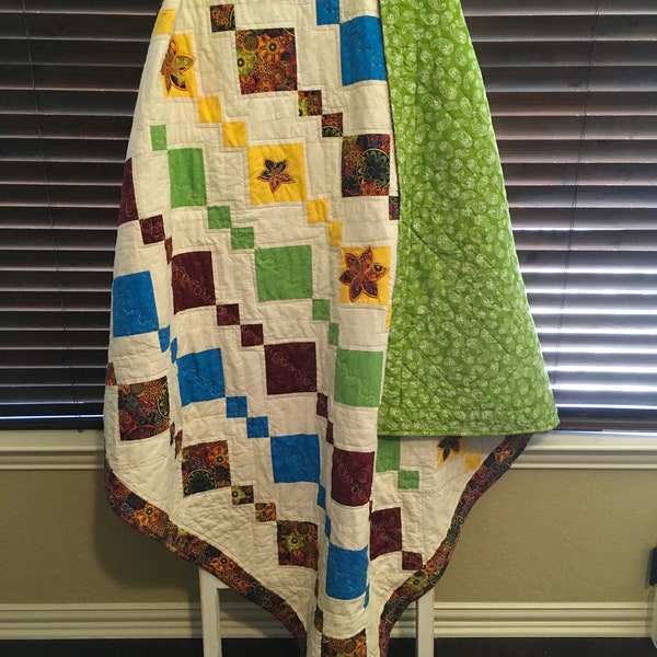 Multi Color Quilt - Etsy