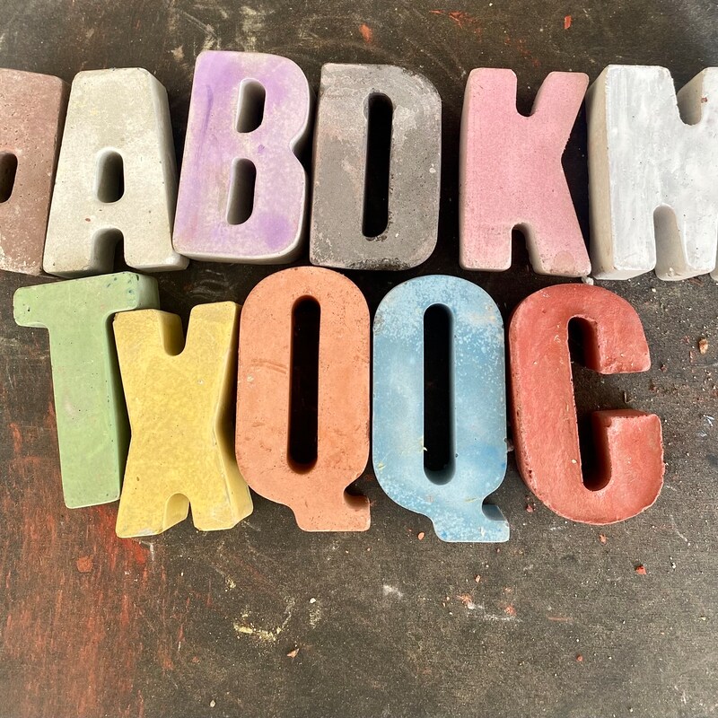 Ceramic Letters - Etsy